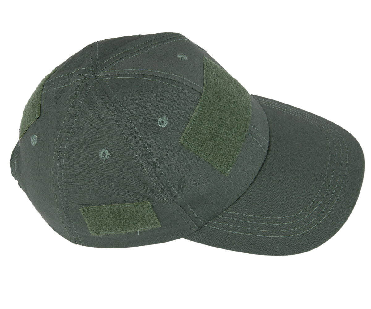 Tactical Cap - oliv - derversand.de - UNgezogen | ANgezogen