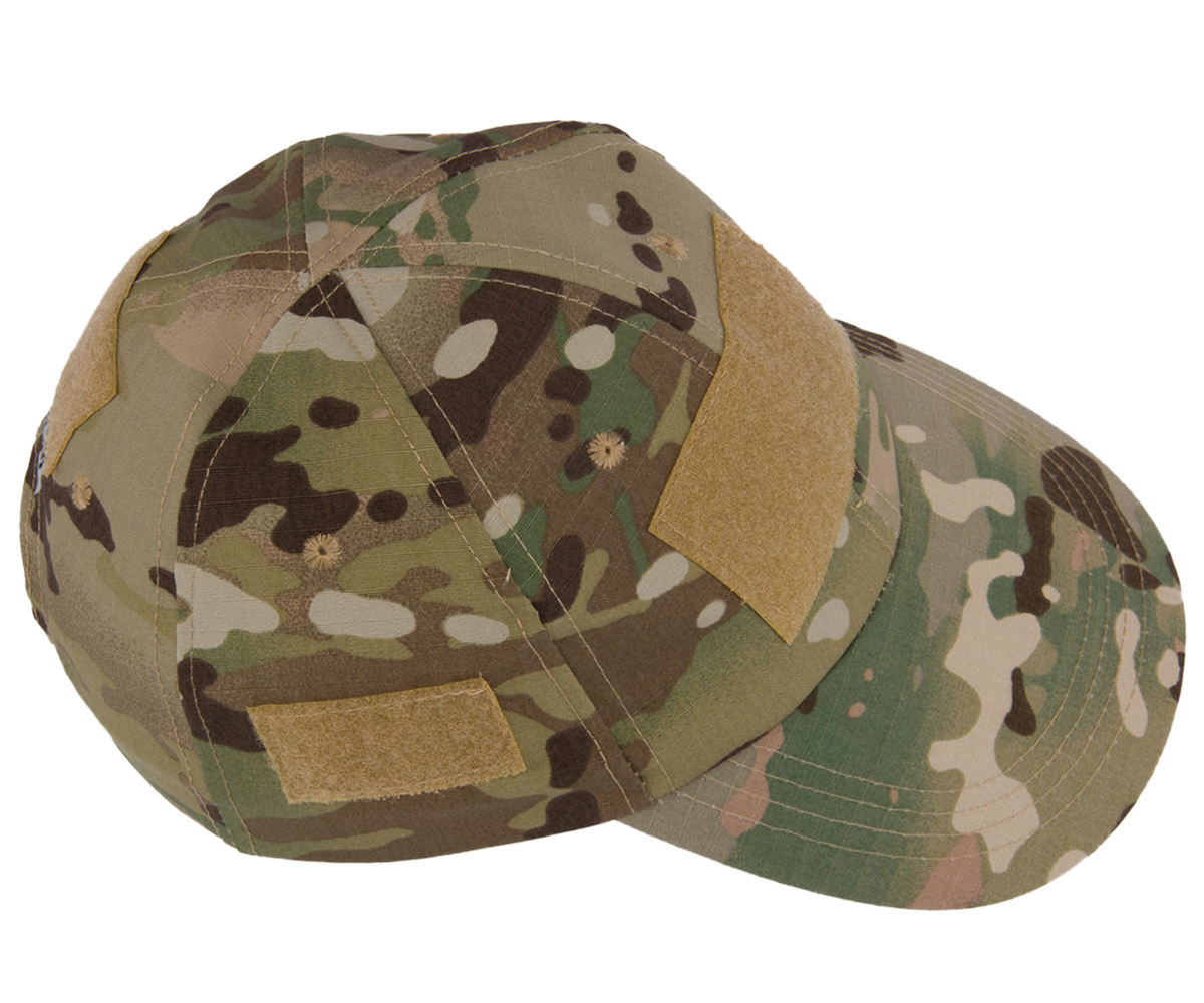 Tactical Cap - TacOp Camo - derversand.de - UNgezogen | ANgezogen